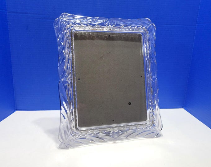 Vintage Mikasa Crystal Picture Frame Palmsuite 8x10 - Etsy