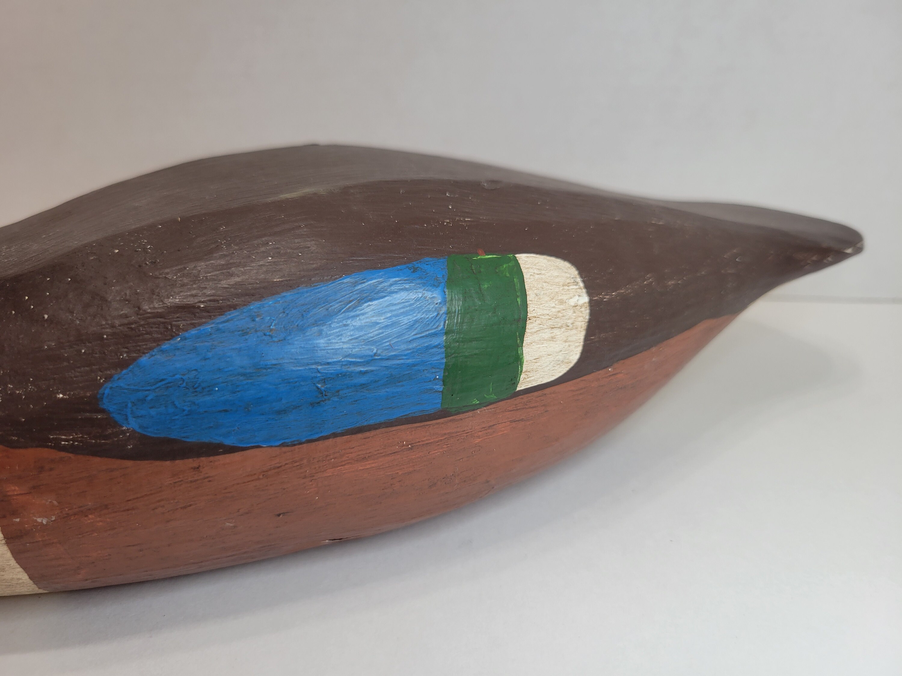 Vintage Northern Shoveler Wood Duck Decoy by William Moseley