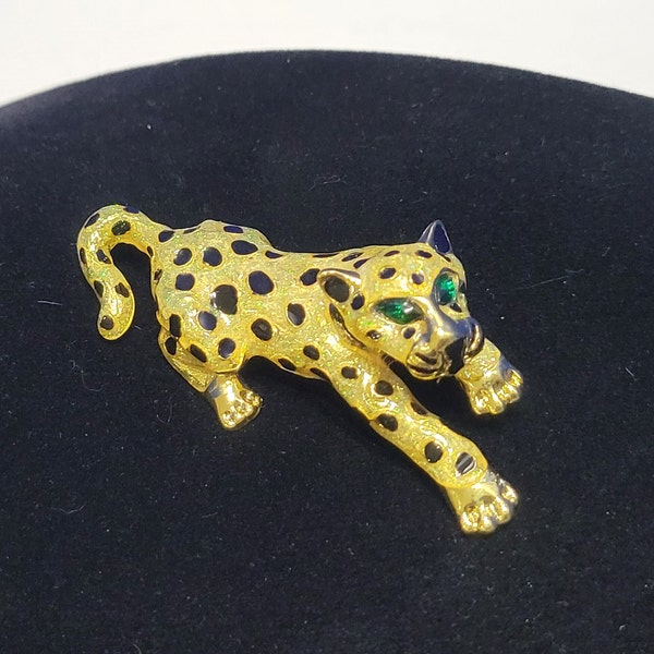 Jaguar Brooch - Etsy