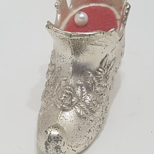 Victorian Metal Shoe Pin Cushion - Etsy