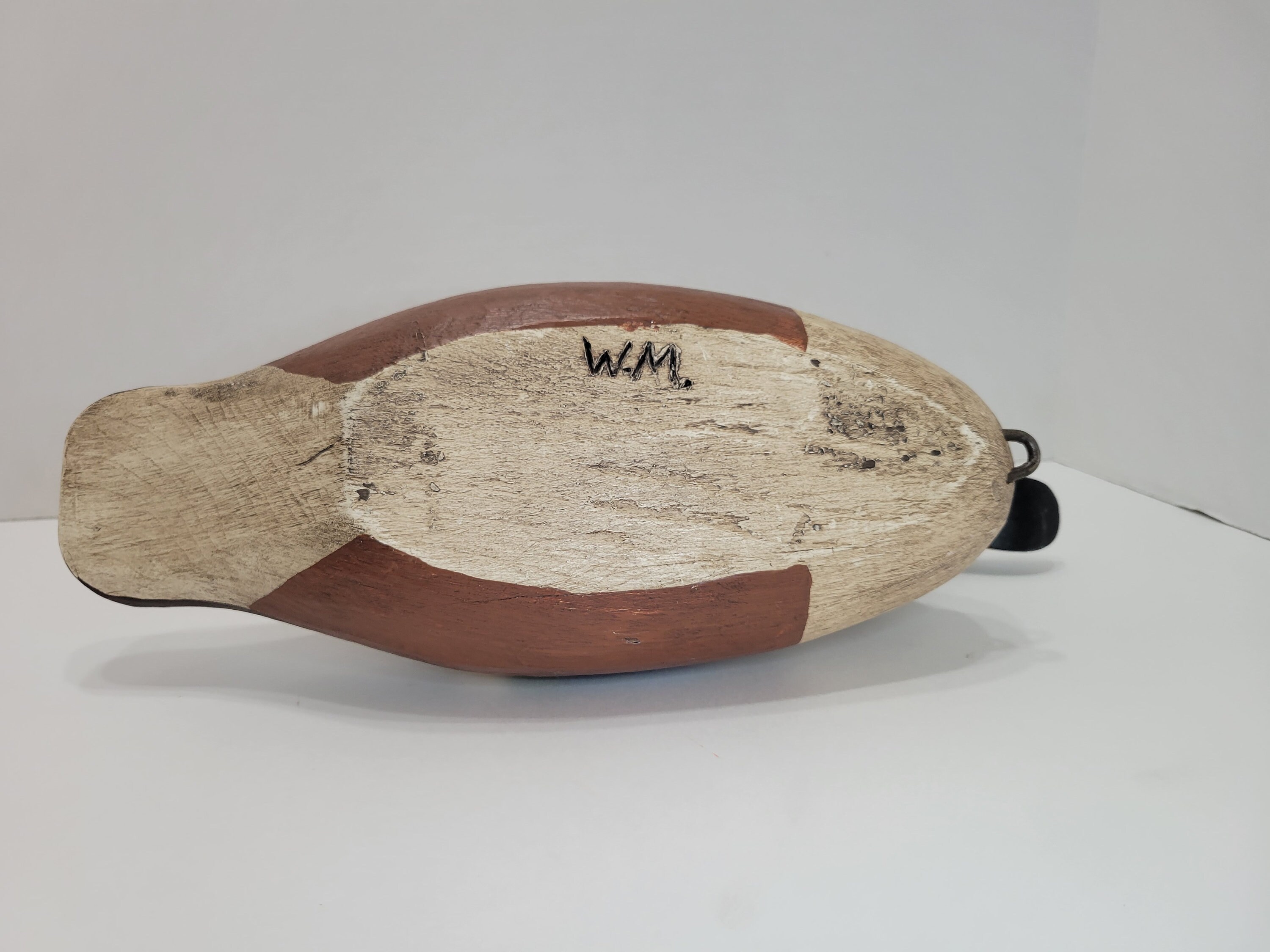 Vintage Northern Shoveler Wood Duck Decoy by William Moseley