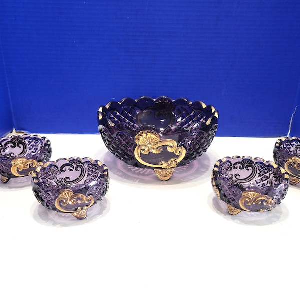 Vintage Purple Glass - Etsy