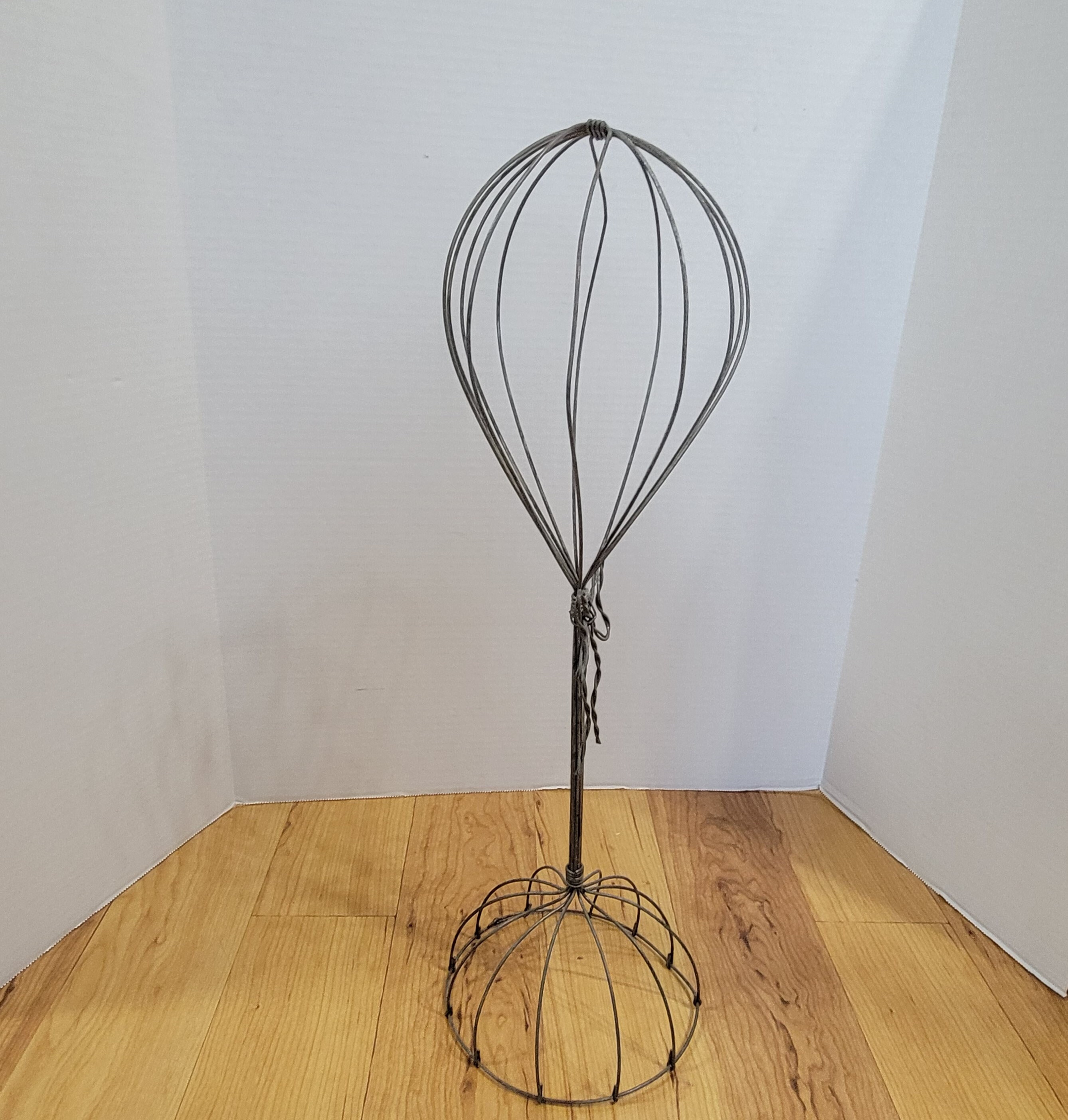 Vintage Black Wire Hat Stand With Bow - Etsy