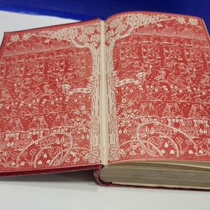 1907 Vintage Poems and Rhymes Hardcover Red Book - Etsy