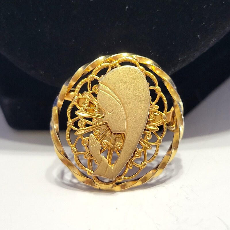 Virgin Mary Pin - Etsy