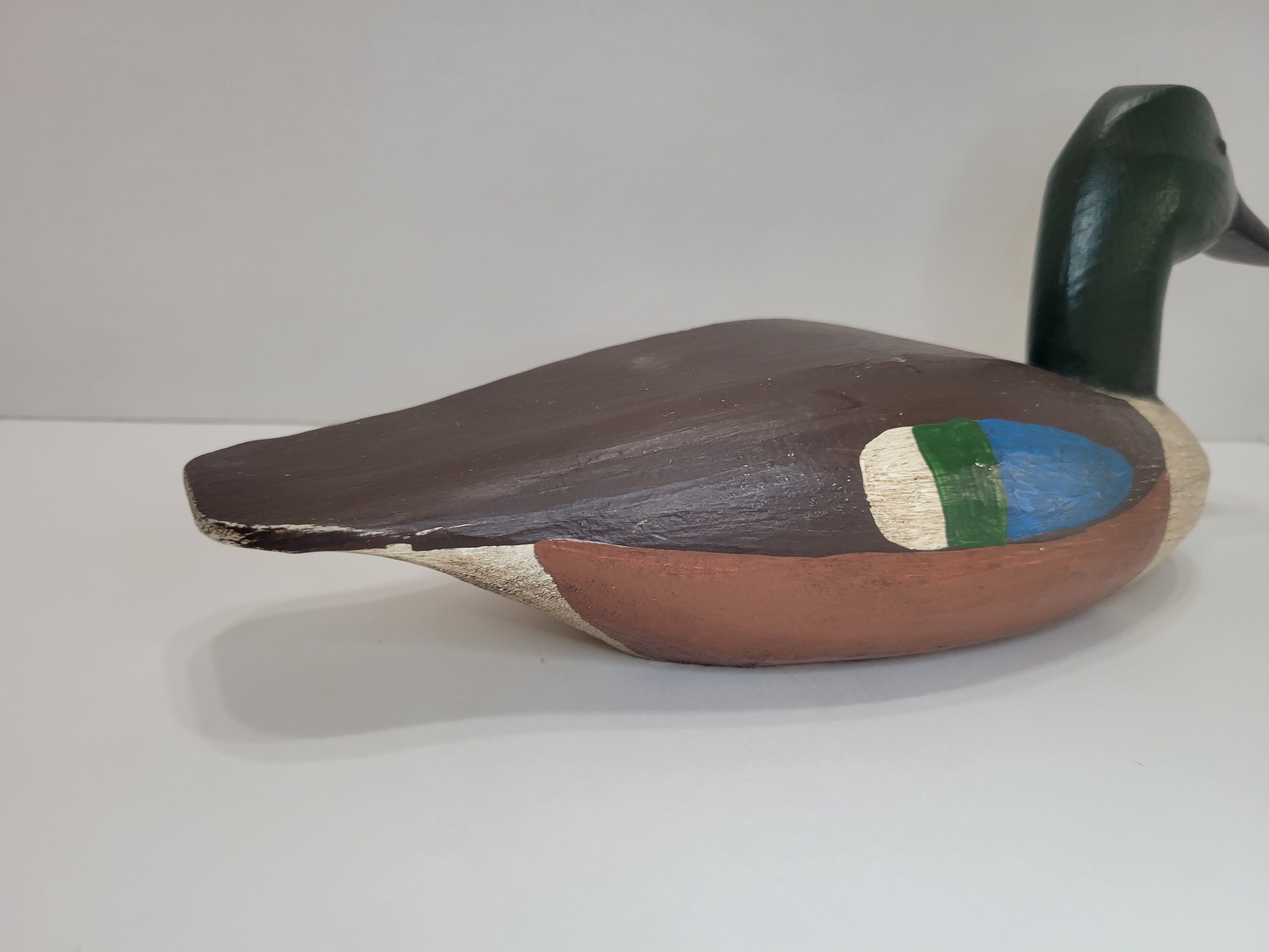 Vintage Northern Shoveler Wood Duck Decoy by William Moseley