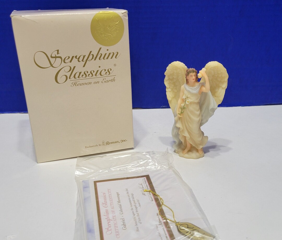 Vintage Seraphim Classics Celestial Messenger Small Gabriel Angel ...