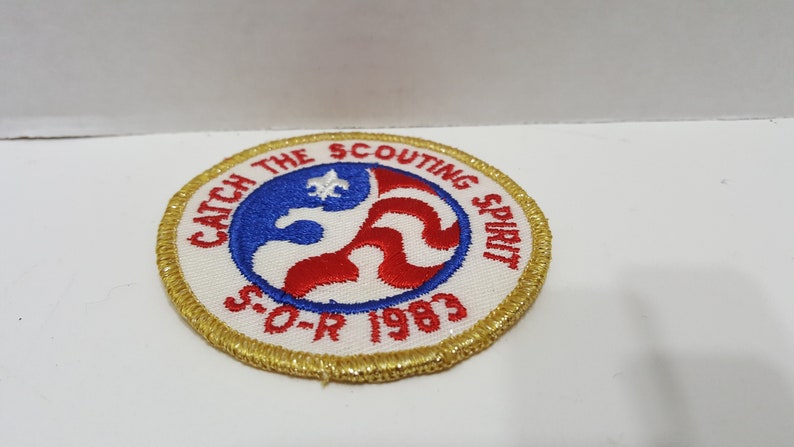 Vintage Boy Scouts Catch the Scouting Spirit Patriotic - Etsy