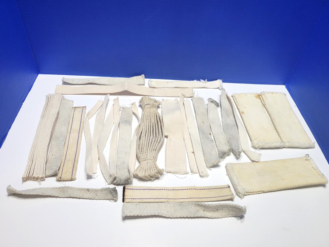 Vintage Woven Cotton Wicks for Kerosene Oil Lamps Large Lot - Etsy
