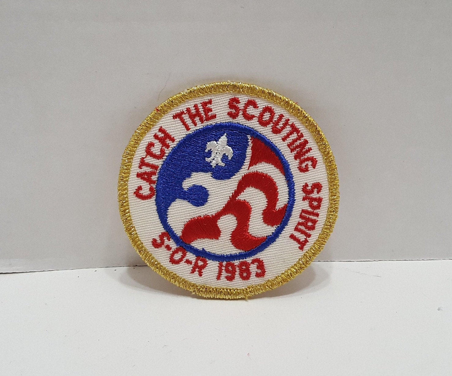 Vintage Boy Scouts Catch the Scouting Spirit Patriotic - Etsy