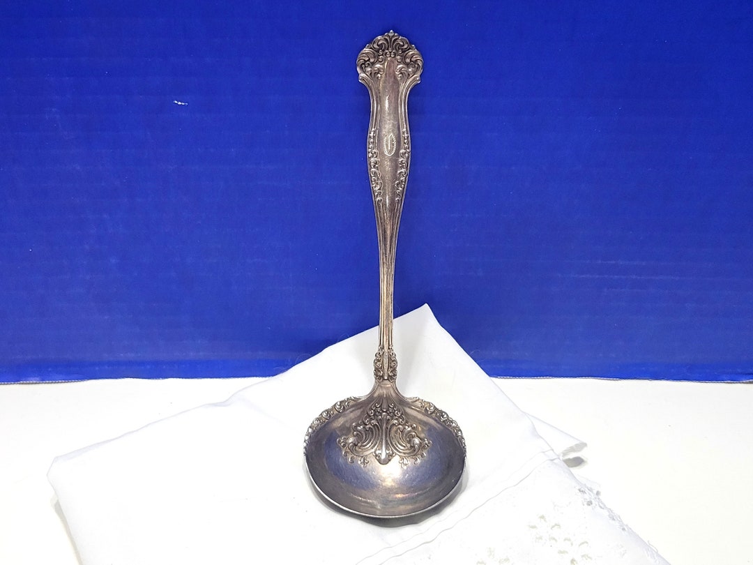 Antique Ornate Silverplate Ladel 1847 Rogers Silver Plate Co A1 - Etsy