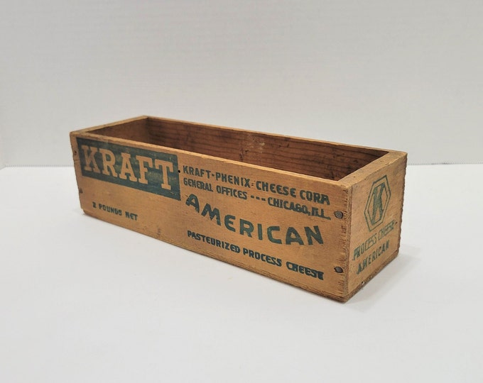 Vintage Kraft Wood Cheese Box 2 Pounds Rustic Farmhouse Décor - Etsy