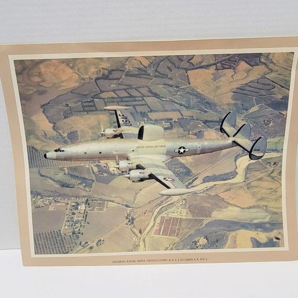 Vintage Airforce Poster - Etsy