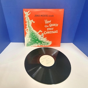 1975 How the Grinch Stole Christmas by Dr. Seuss Vinyl Album - Etsy