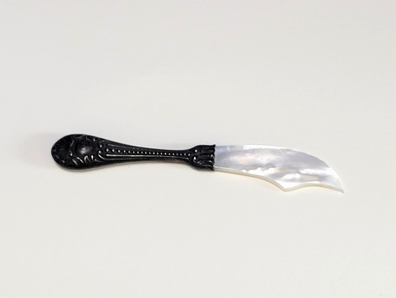 Antique Sterling Silver Caviar Knife With Mother of Pearl - Etsy