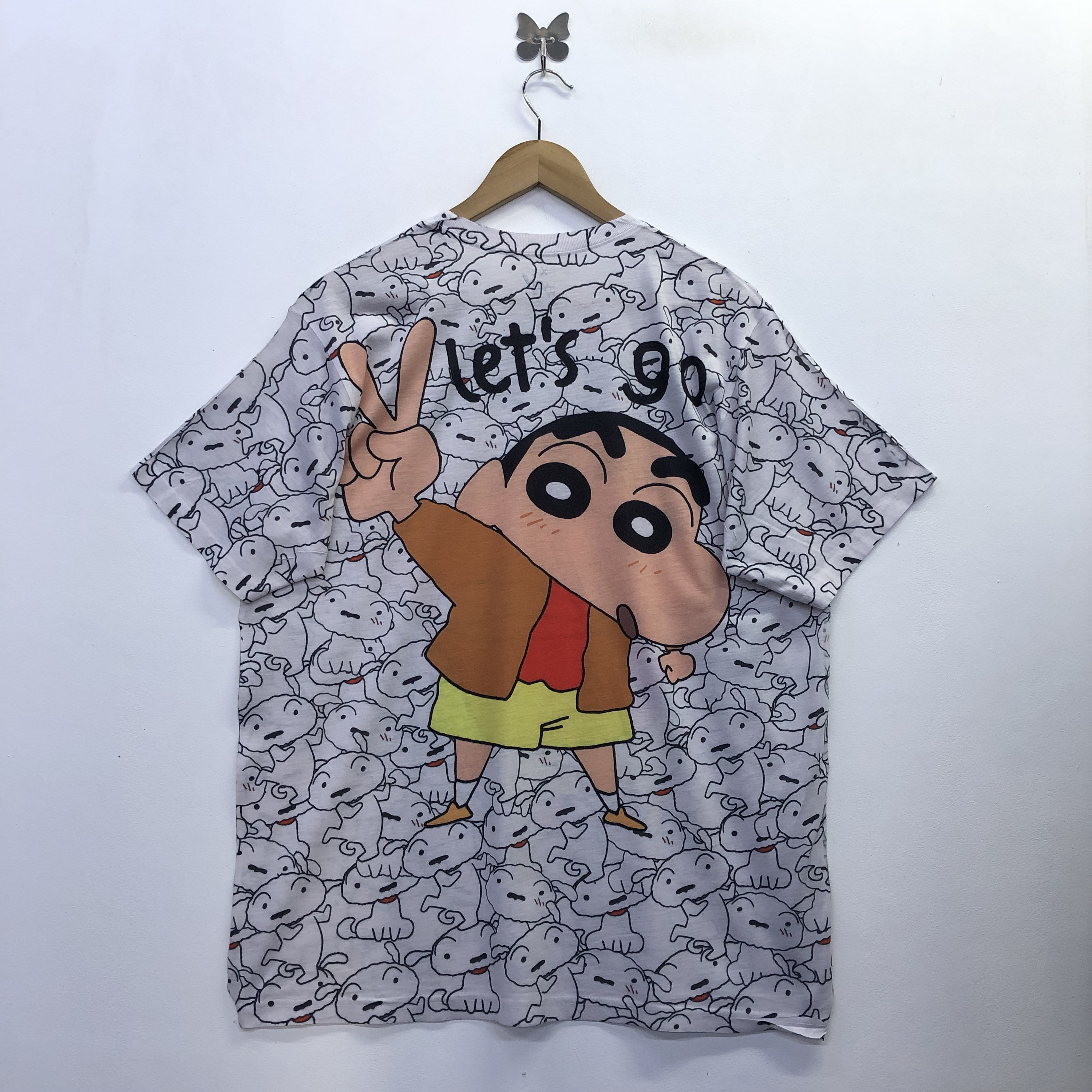 Rare Crayon Shin Chan Full Print T-shirt - Etsy