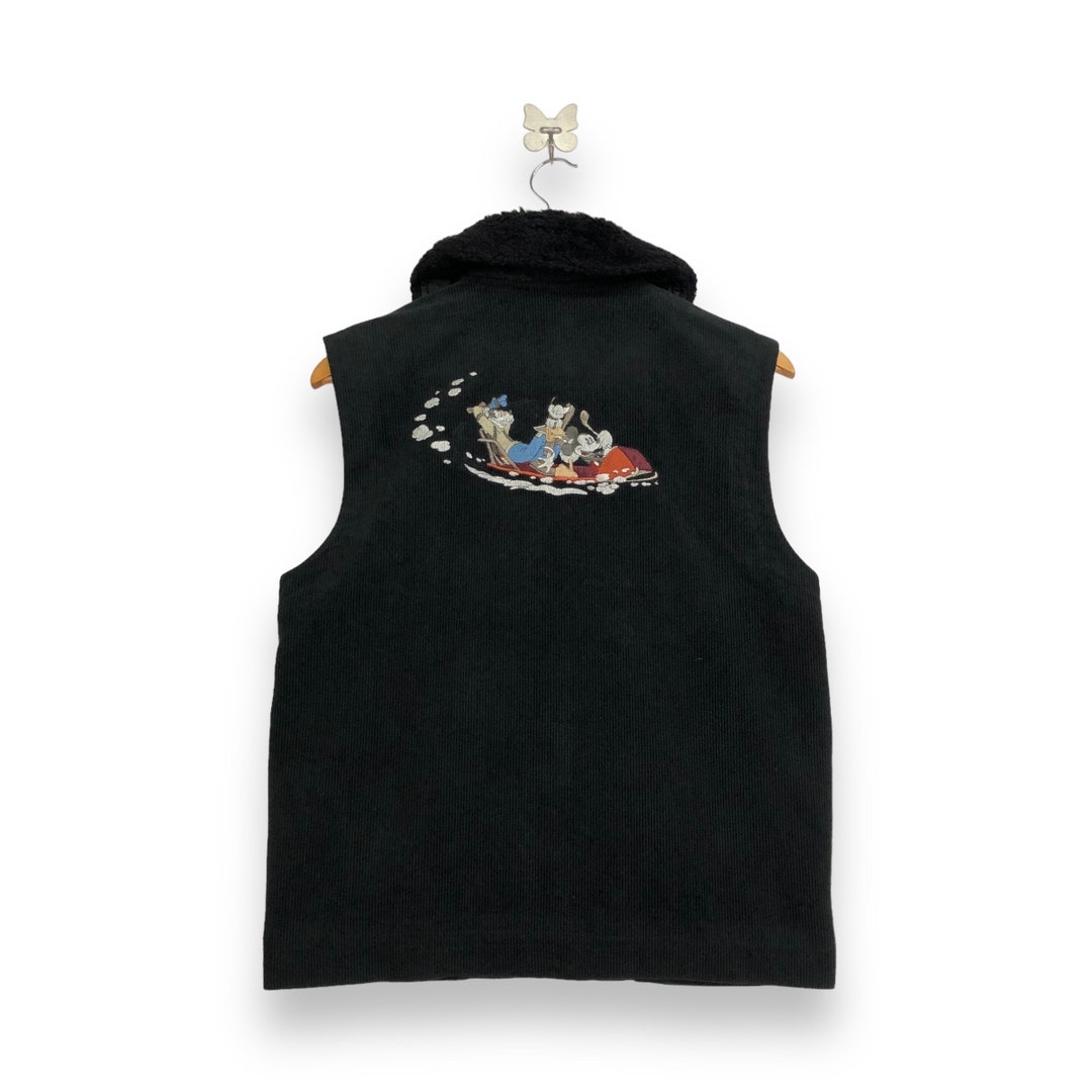 Vintage Disney Mickey and Goofy Vest - Etsy