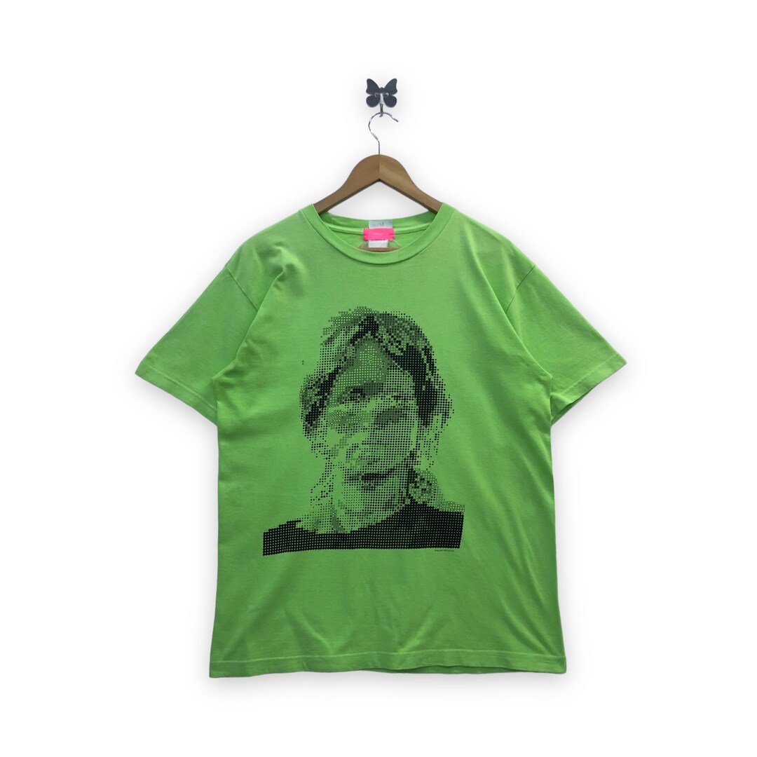 Rare!! Beams X Unnon Blur Face T-shirt - Etsy