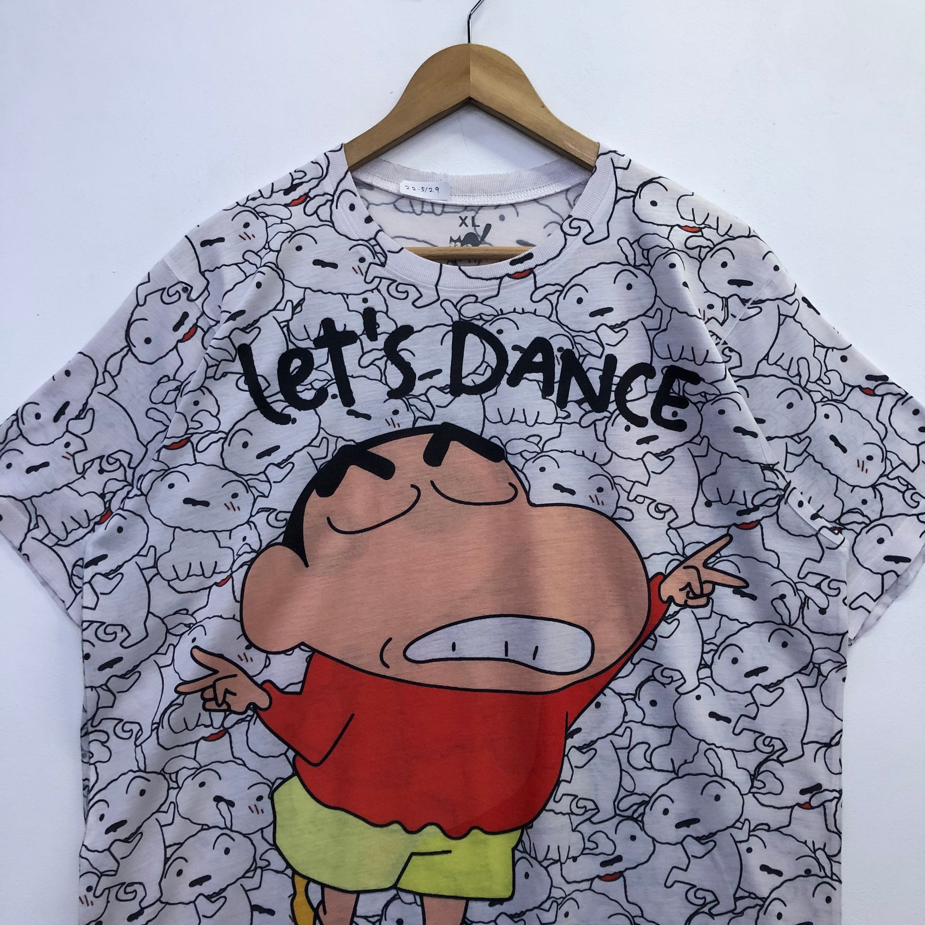 Rare Crayon Shin Chan Full Print T-shirt - Etsy