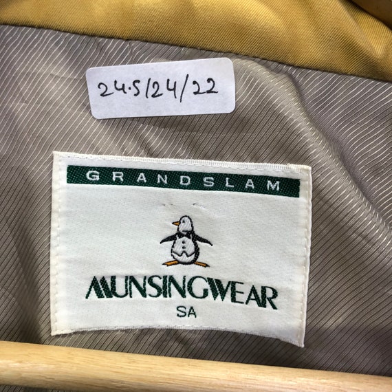 Rare!! MUNSINGWEAR Grand Slam Jacket - Gem