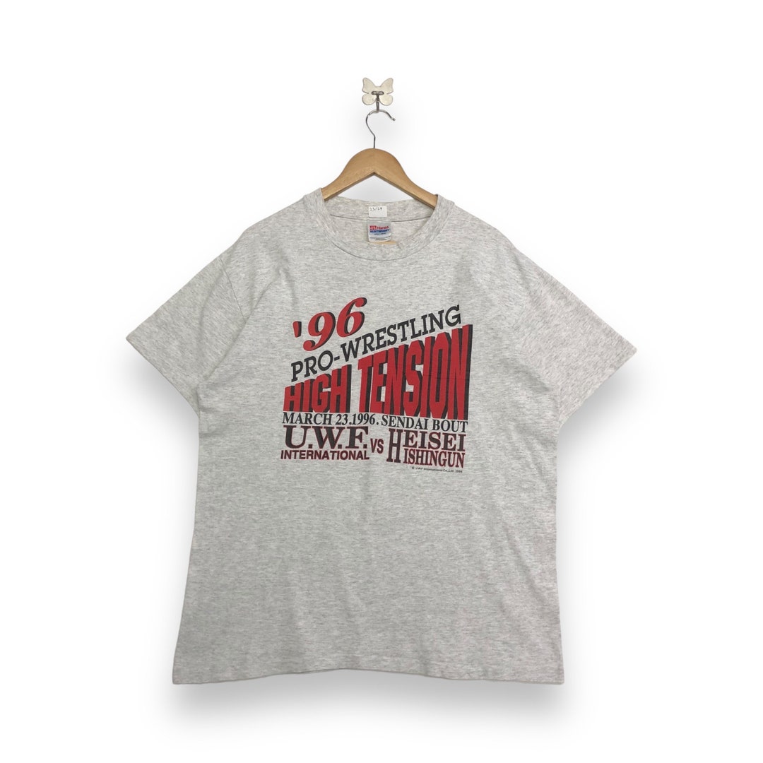 Vintage Pro Wrestling High Tension UWF International T-shirt - Etsy