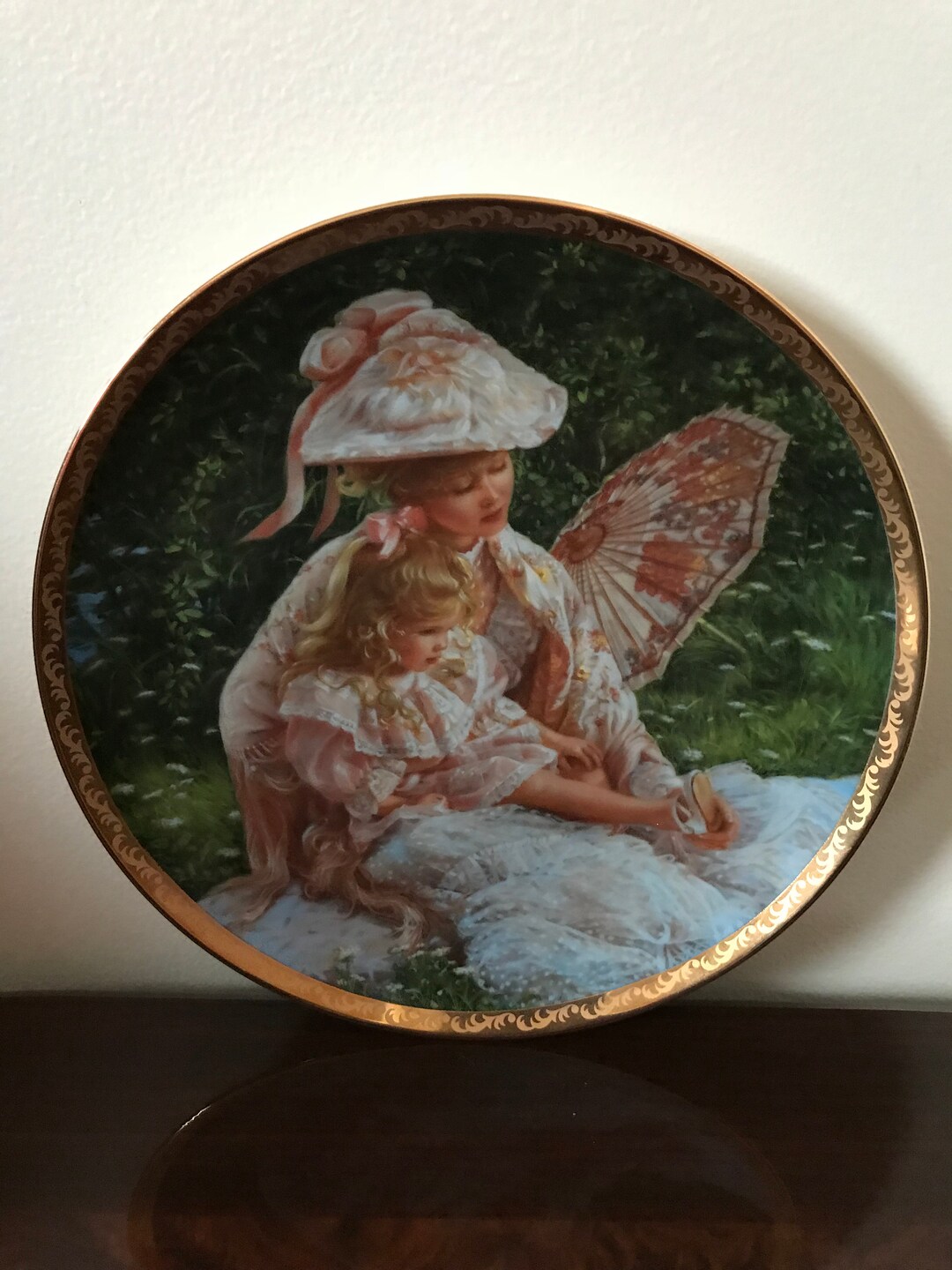 The Reco-collection Plate # 0663KM "mother's Sunshine" Mother's Day ...