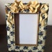 Beautiful Hand Painted Ceramic Picture Frame With Yellow - Etsy