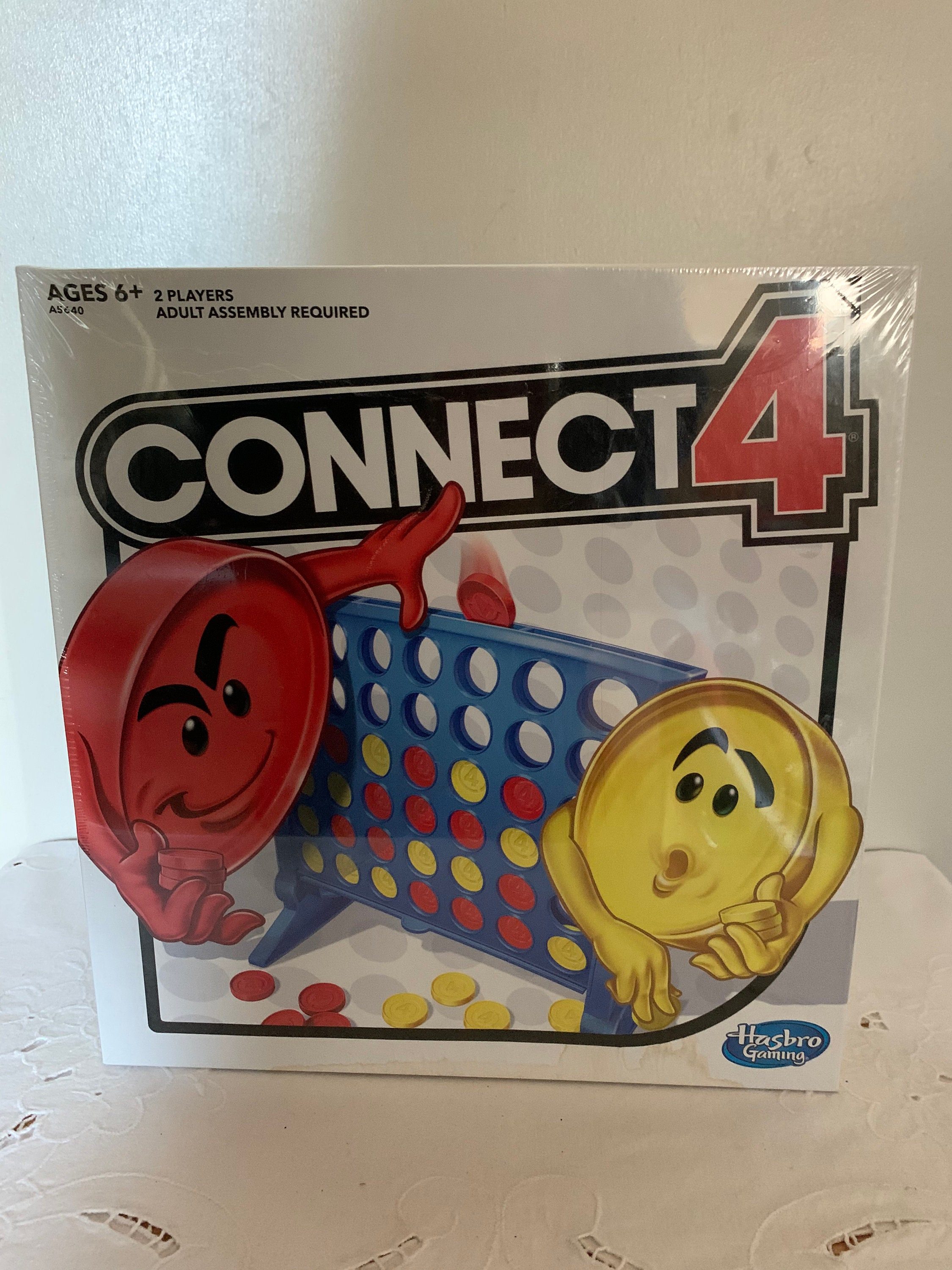 CONNECT 4* Board Game* 2 Players* Adult Assembly Required* Ages 6 ...