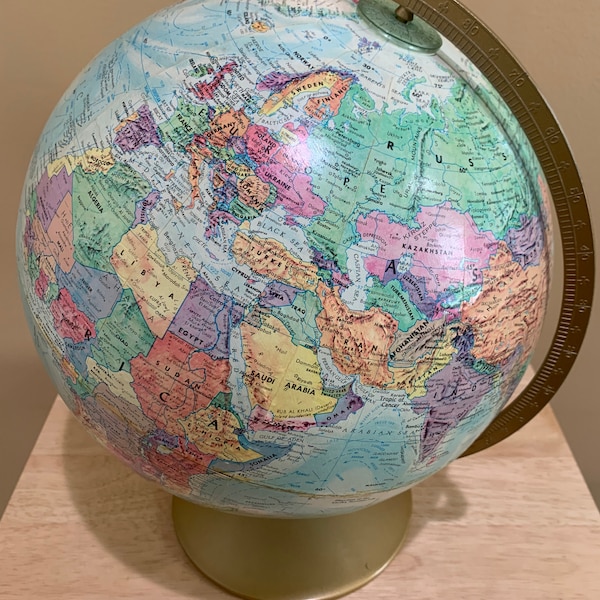 Vintage Globe - Etsy