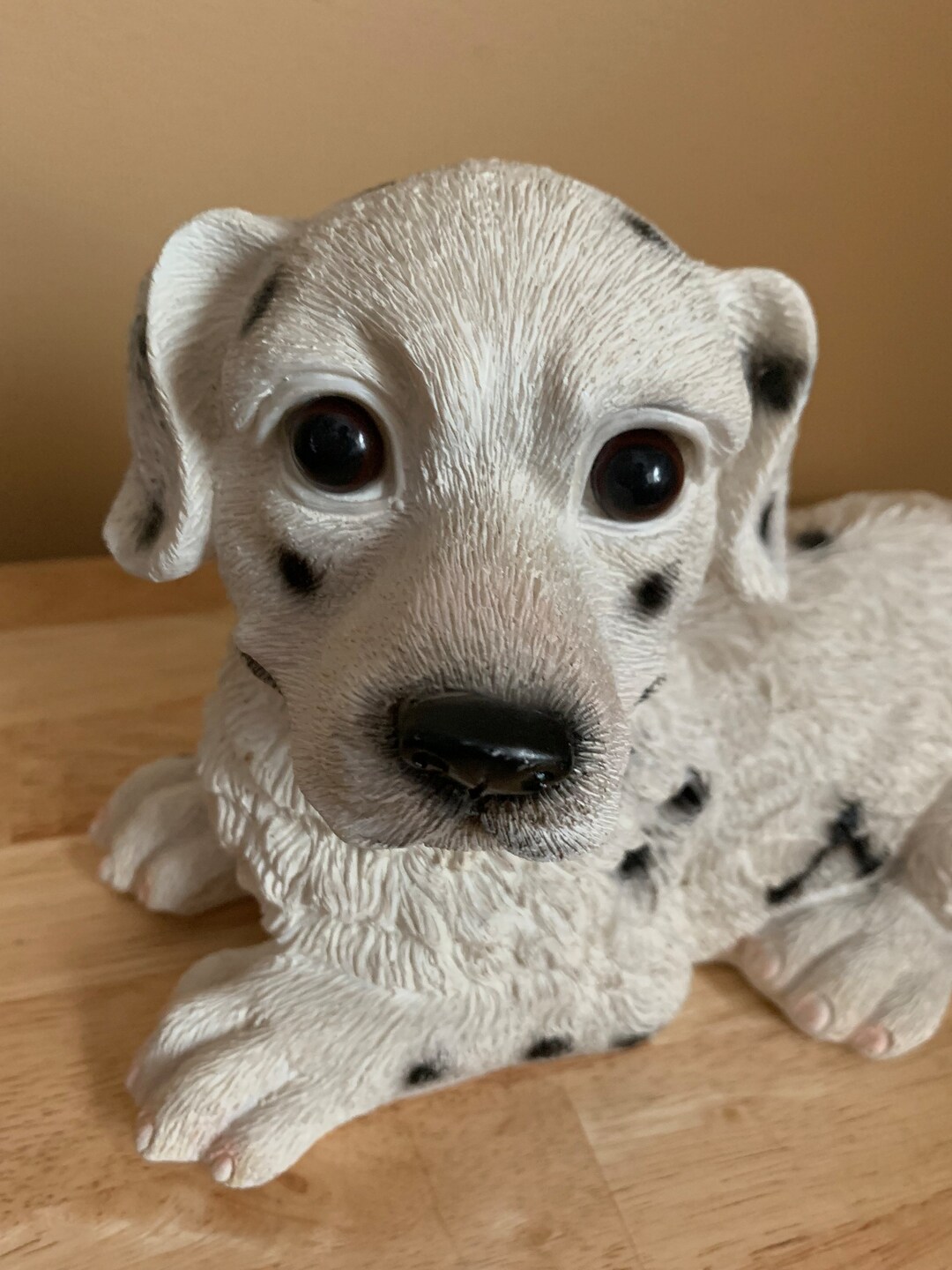 DALMANATION Puppy*dog* POLYRESIN Statue* 10" Long X 7" Hight(laying ...