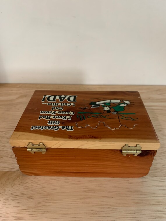 CAROWINDS* Wooden Ribbed Sides* Multi-Use Box* With I… - Gem