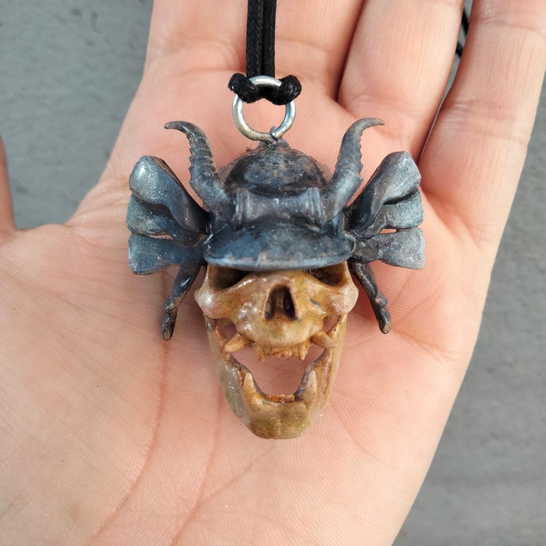 3D STL File Skull Samurai to Print. Digital File Only - Etsy