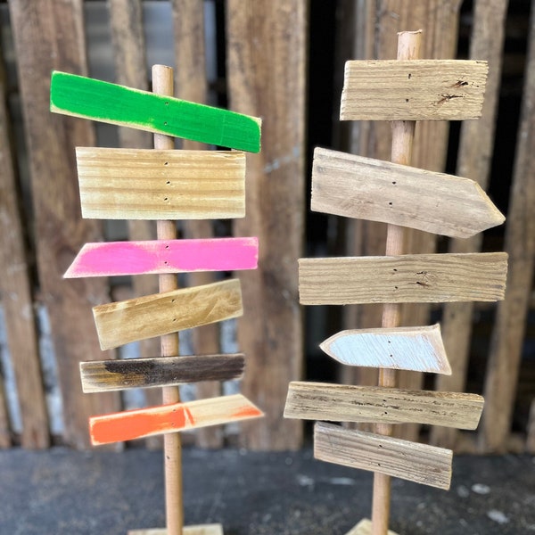 Standing Directional Signs - Etsy
