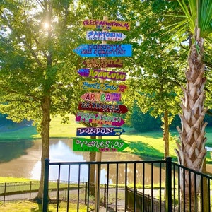 Beach Location Mileage Wooden Sign, Custom Miles to Ocean Destination ...