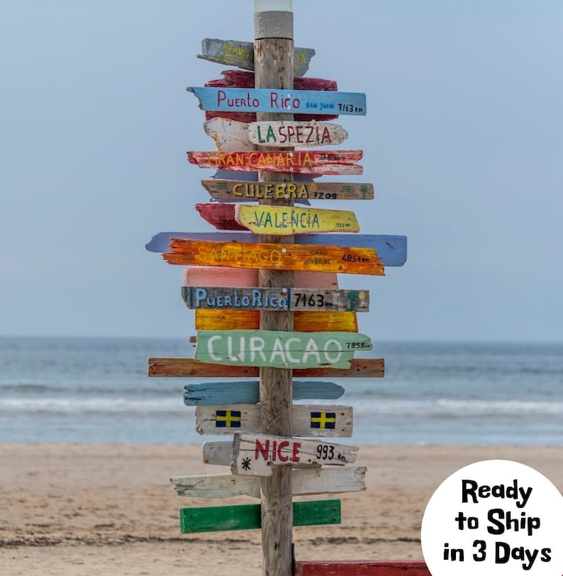 Tiki Bar Sign Beach House Decor Wood Arrows Tiki Decor - Etsy