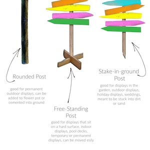 Custom Wood Signs , Signpost , Directional Sign Post, Signs for Bar ...