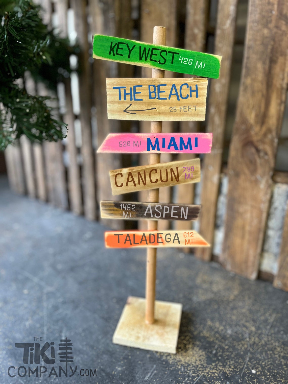 Customizable Mini Farmhouse Tiki Signs Table Decor Christmas Decor ...