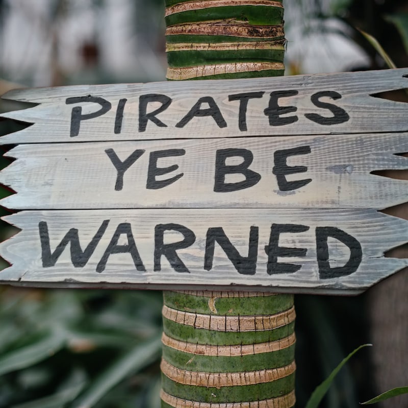 Pirate Signs - Etsy