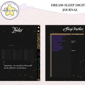Digital Sleep - Dream Journal: Goodnotes, Hyperlinked, Dream Diary ...