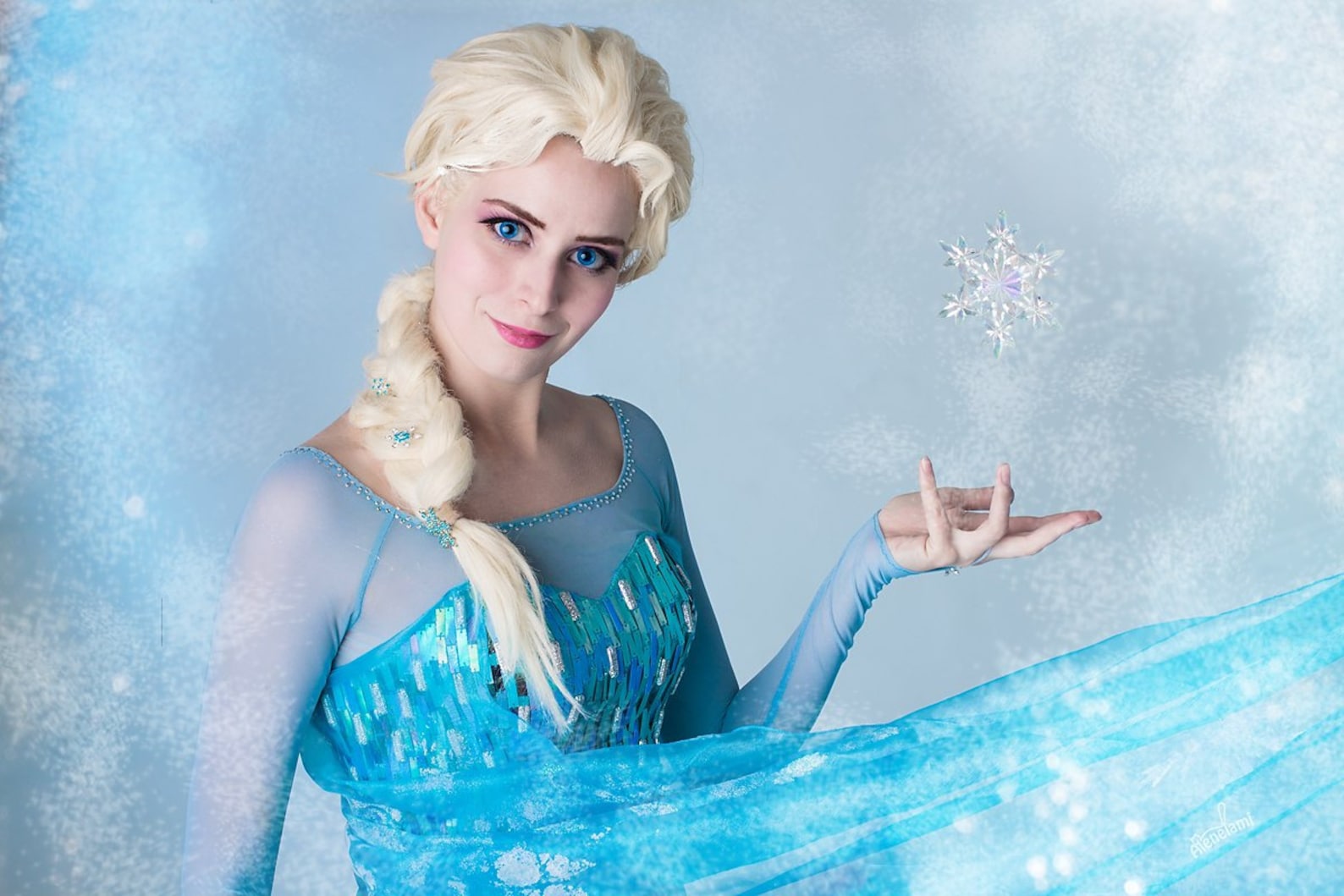 Elsa Dress Cosplay Costume Frozen | Etsy