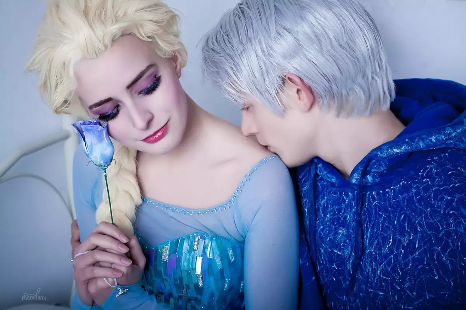 Elsa Dress Cosplay Costume Frozen | Etsy