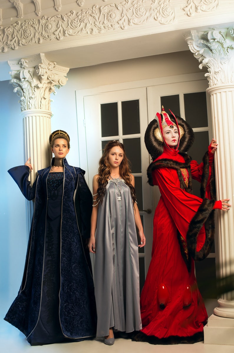 Padme Amidala Star Saga Inspired Cosplay Senate Gown - Etsy