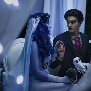 Victor Van Dort Corpse Bride Halloween Cosplay Costume Suit Cartoon - Etsy