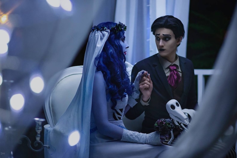 Victor Van Dort Corpse Bride Halloween Cosplay Costume Suit Cartoon - Etsy
