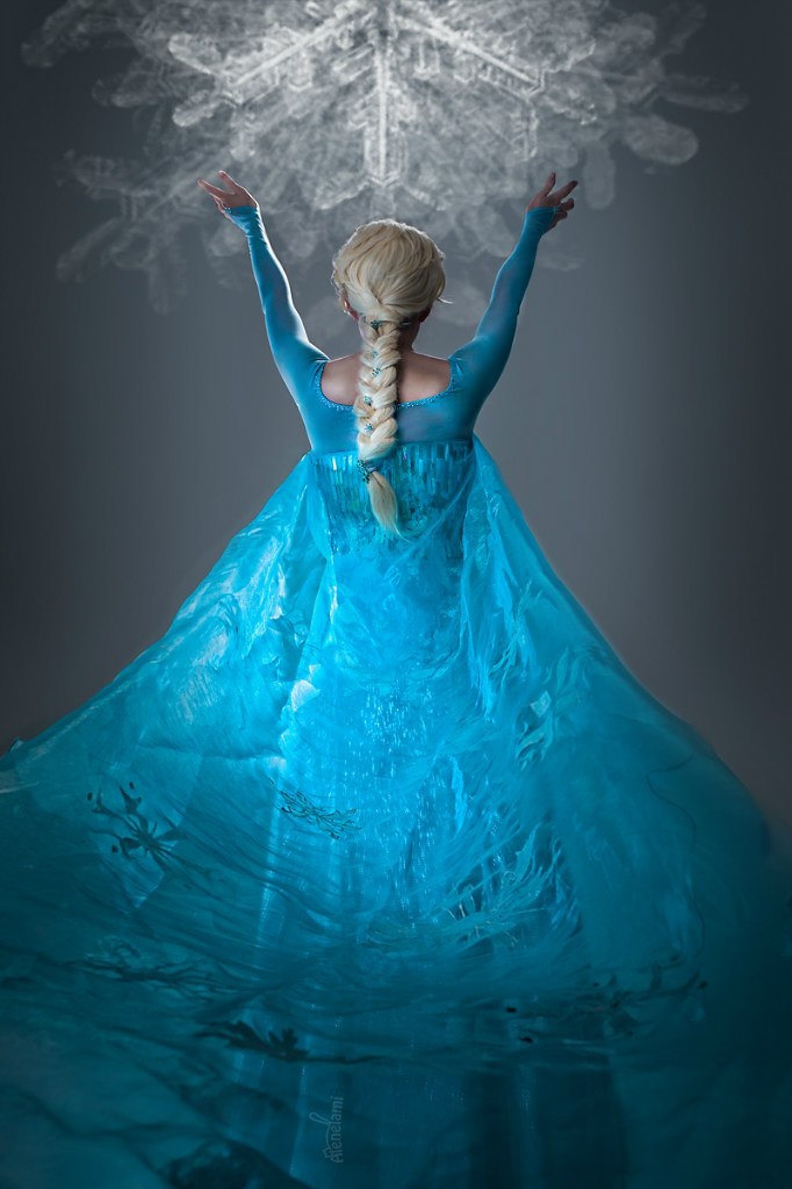 Elsa Dress Cosplay Costume Frozen | Etsy