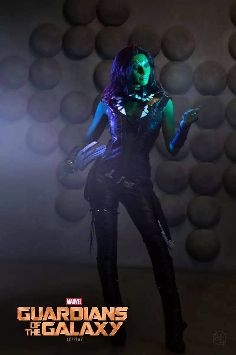 Gamora Cosplay Costume Galaxy Guardians - Etsy