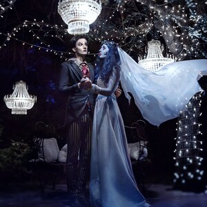 Corpse Bride Emily Cosplay Tim Burton Movie - Etsy