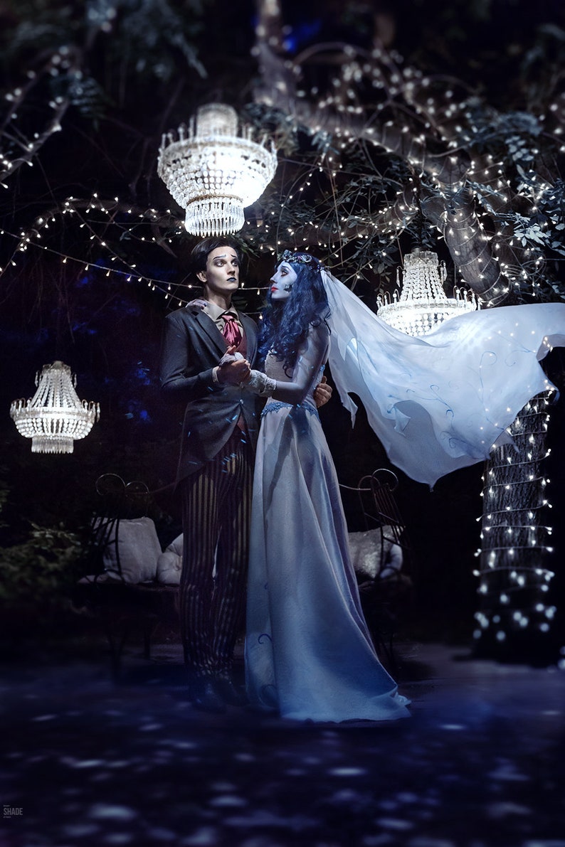 Corpse Bride Emily Cosplay Tim Burton Movie - Etsy