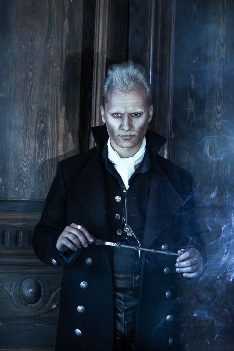 Grindelwald fantástico cosplay disfraz de bestias - Etsy España