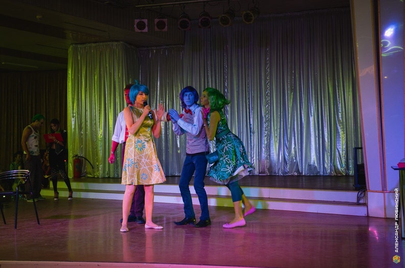 Inside out Cartoon cosplay costumes for custom order | Etsy